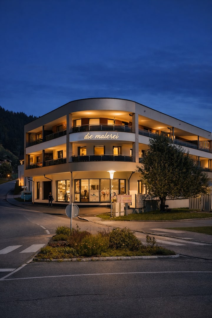 Penthouse Di Malerei By Da Alois Alpine Apartments - Gröbming