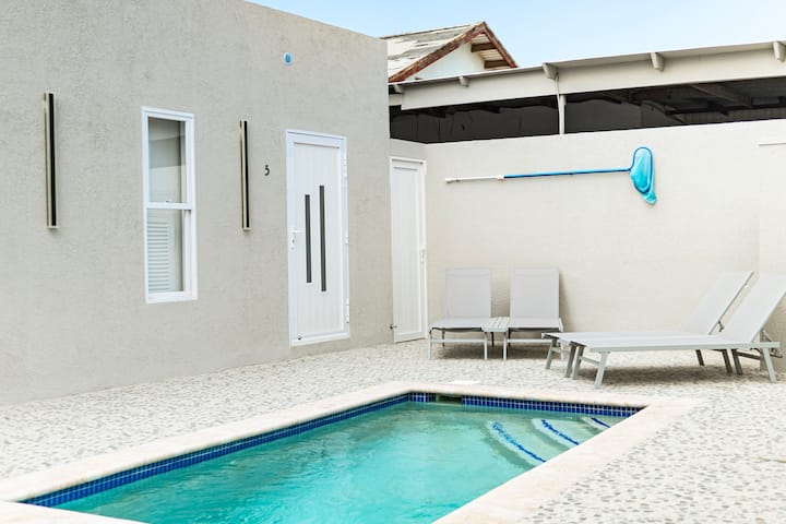 New Pool View In Bubali - Aruba