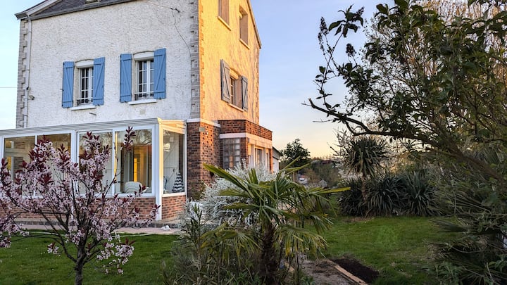 Villa Vue Mer/campagne Baie De Somme Normandie - Mers-les-Bains