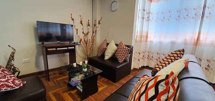 Depa Para 4 Con Garage - Cusco