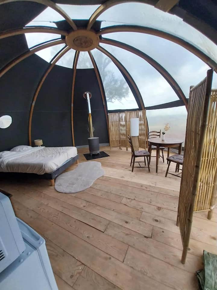 Bulle Ossature Bois Au Milieu Des Animaux - Meurthe-et-Moselle