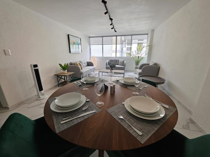 Elegante Departamento En La Colonia Juárez - Ciudad de México