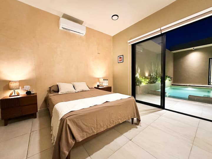 Acogedor Alojamiento Entero Con Piscina - Mérida