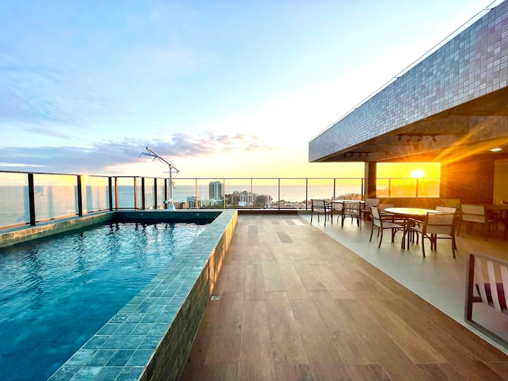 Apê Com Varanda Vista Mar No Rio Vermelho - Salvador, Brazil