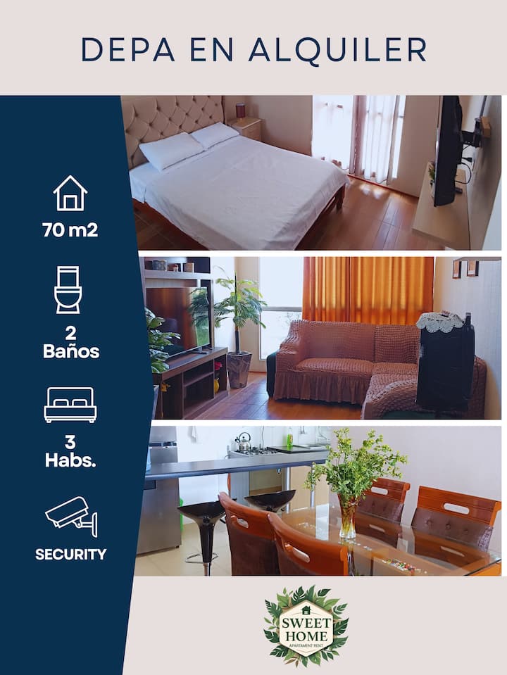 Depa 3 Dormitorios - Tarapoto