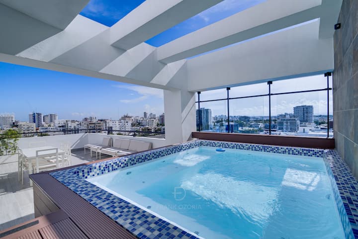 Unique 2br Apt. | Jacuzzi | 3 Mins. To Supermarket - Santo Domingo