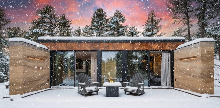 Earth-built Cabin With Pine Shadows+tub That Waits - Nederland, CO