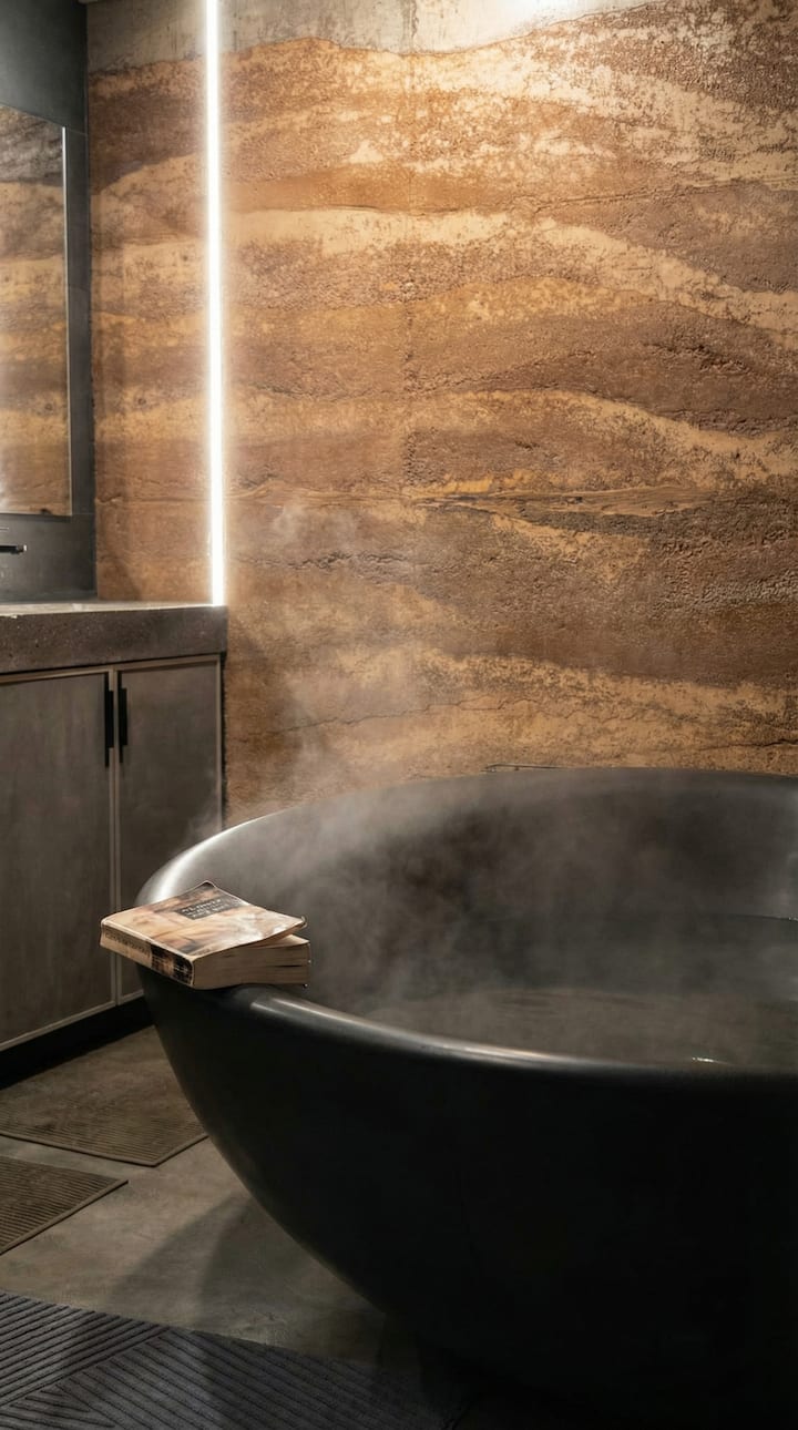 ​Private Rammed Earth Cabin: Soaking Tub & Kitchen - Nederland, CO