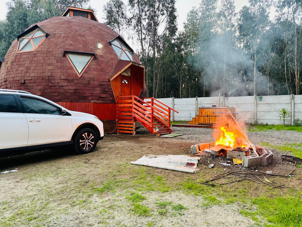Domos Mateo Spa - Maisons dôme à louer à Puchuncaví, Valparaíso, Chili ...