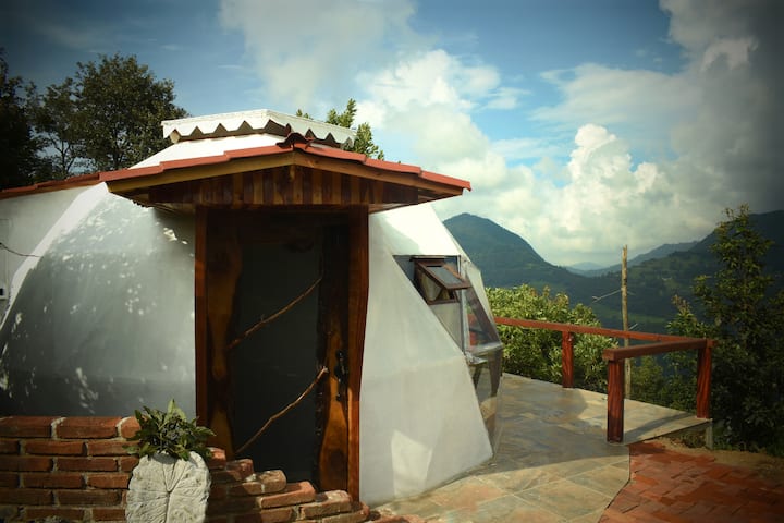 Domo Geodesico Vista A La Montaña Aire - Mexico