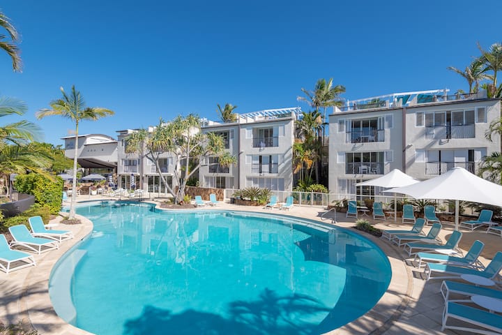 Noosa Lifestyle Stay | Spacious Courtyard + Bbq - Noosa