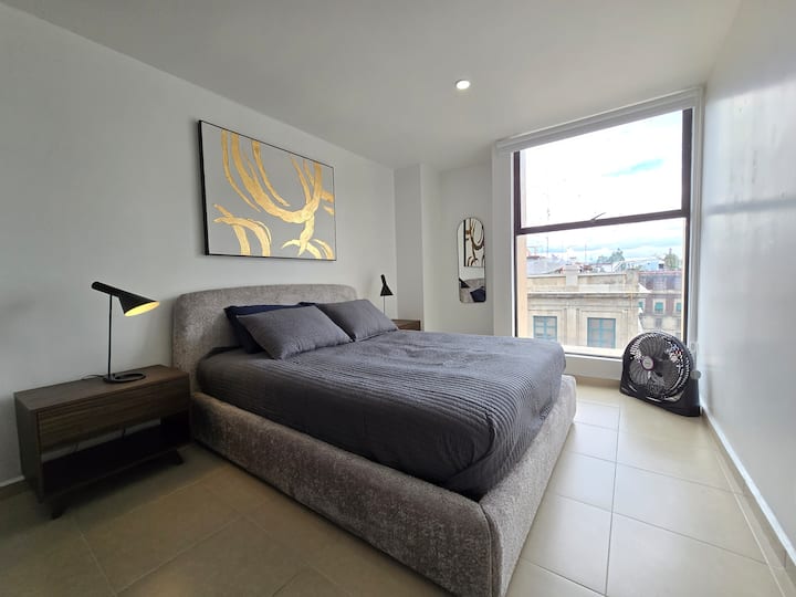 Zócalo|centro|6 Personas|wifi|smarttv|camasqueen - Mexico