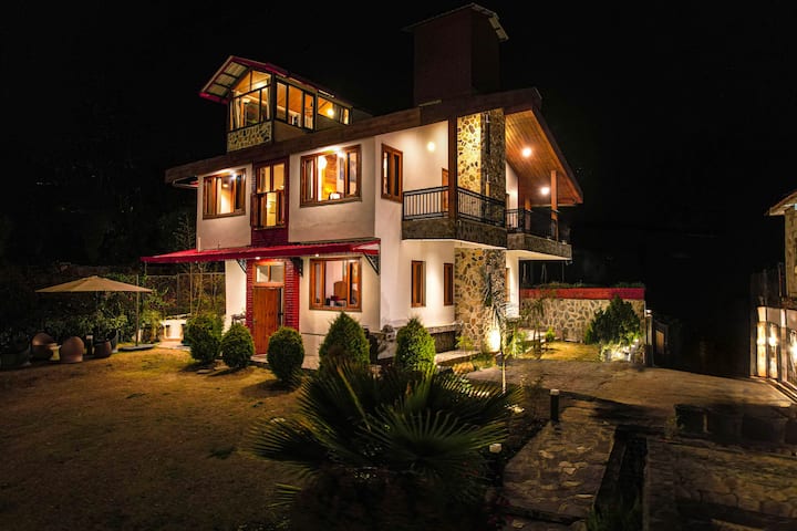 5br Alpine Bliss W/chef & Wifi - Mussoorie - 穆索里