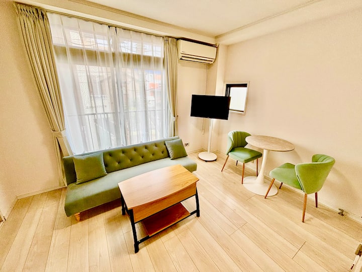 40㎡貸切マンション/最寄駅まで徒歩6分/秋葉原10分/新宿駅25分/4名宿泊可（寝室2部屋） - Ueno