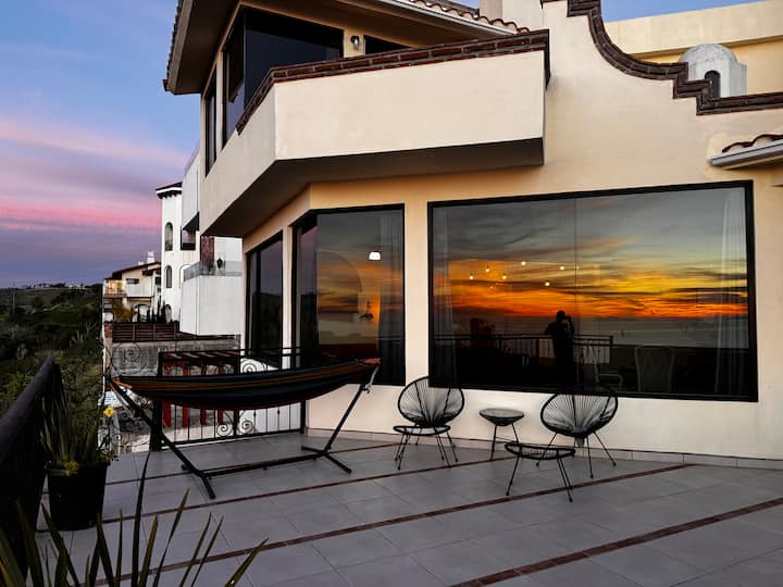 Luxury Secure Home Hillside W/tesla Charger - Tijuana