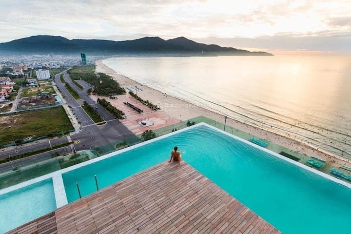 Beach Front Apartment•2pax•infinity Pool Oceanview -