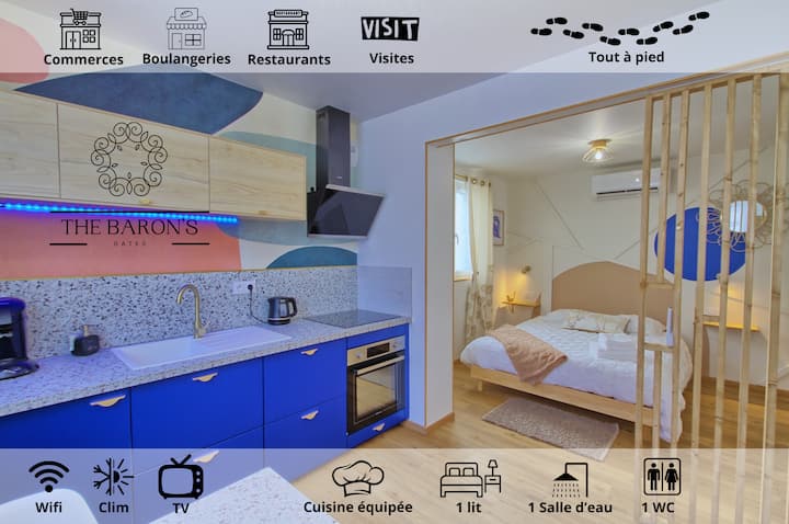 Studio Confort Premium Et Style Unique - Nevers