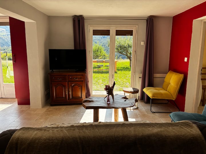 Joli Appartement Avec Une Vue Exceptionnelle. - Jausiers