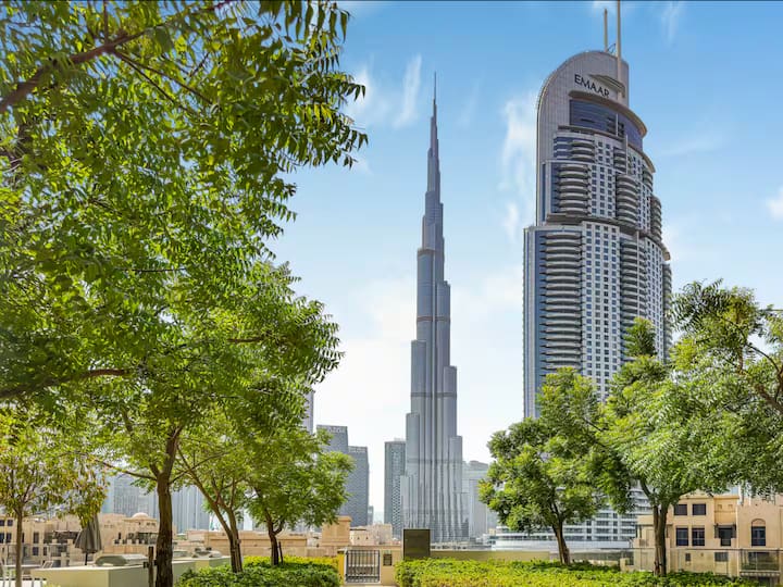 2min Walk Fountain&dubai Mall | Burj View Pool+gym - Dubái