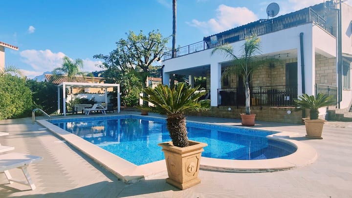 25 Min To Cefalù Pvt Pool+4 Bedrooms 150m From Sea - Bagheria