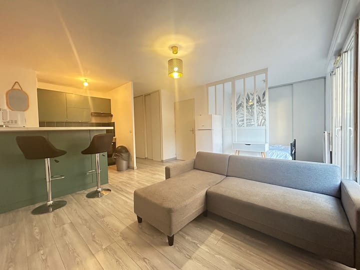 Studio Cosy Avec Parking Et Terrasse - Annemasse