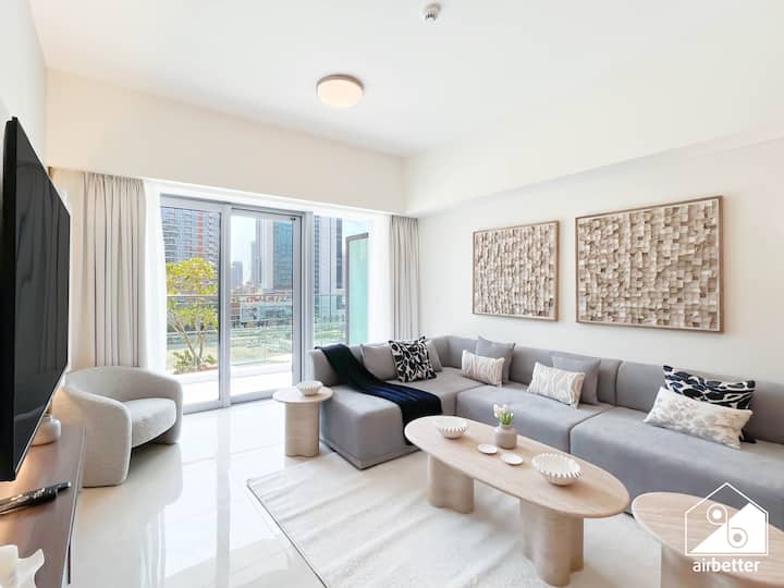 Elegant 1br | Balcony & Luxury Stay In Dwt - Dubai