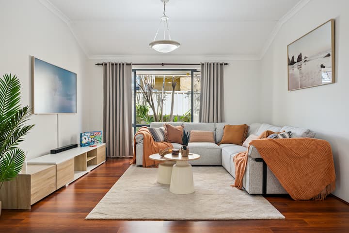 Beachside Stay | Cafés Nearby | 100mbps Wifi - Perth