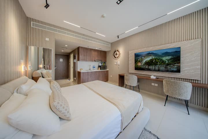 Poolview Studio Apartment In Zuhour Uptown Alzahia - Sharjah