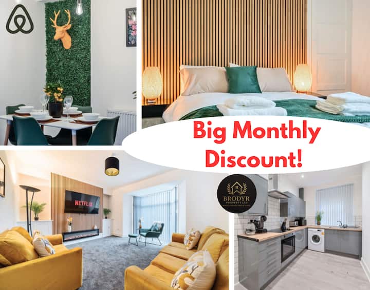 49% Off Long-stays Families/business/contractors - Swansea