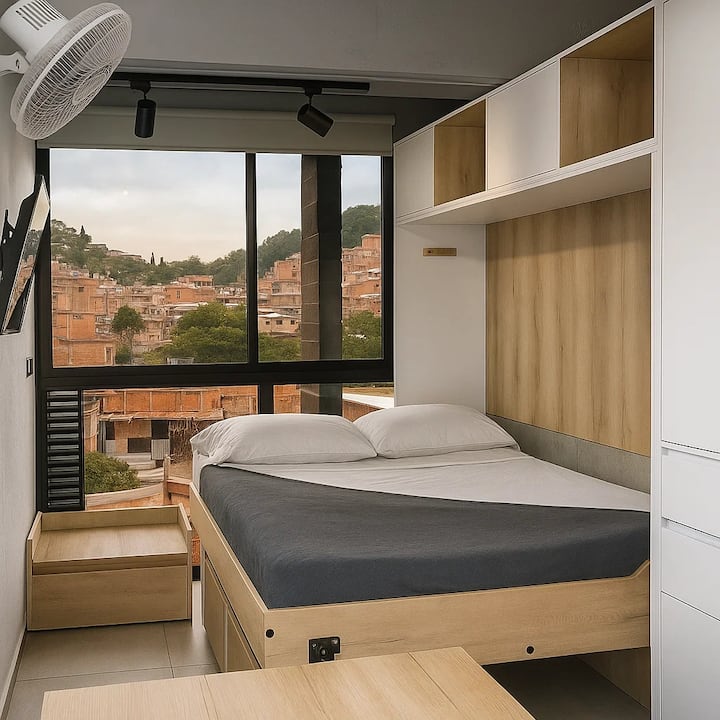 Hermoso Loft En El Corazón De Medellín - Medellín, Colombia