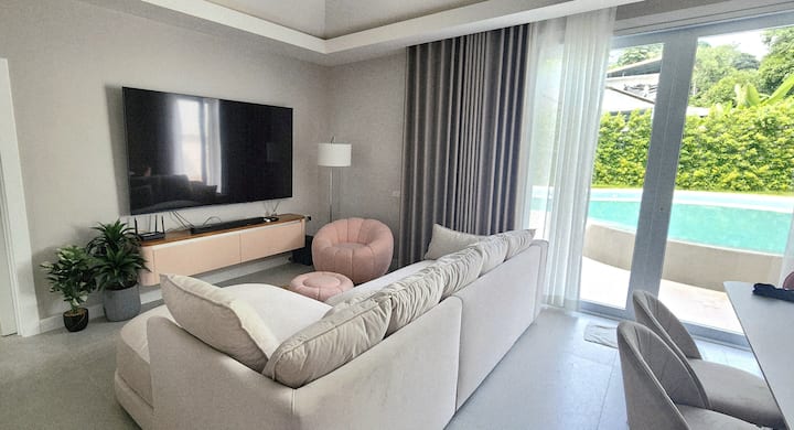 New Beautiful 3br Pool Villa In Chalong - Phuket