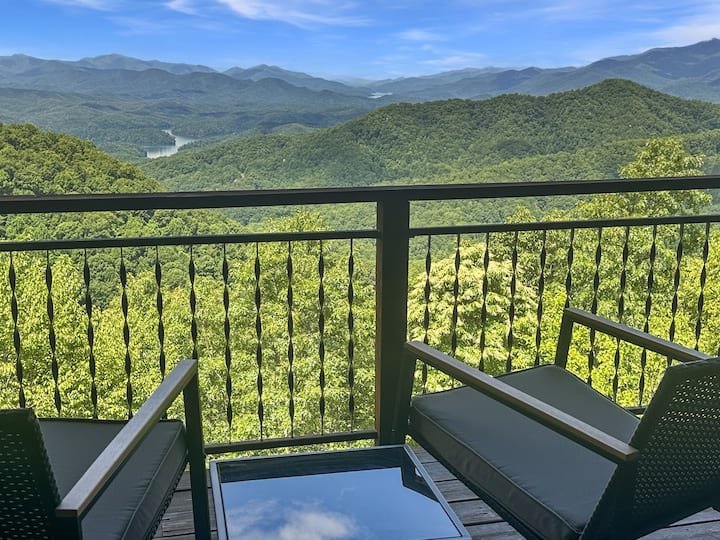 4br Sleeps 15, Hot Tub, Best View In Wnc - Bryson City, NC