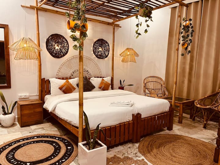 Aesthetic Boho 3bhk Near Ganges - Rishikesh