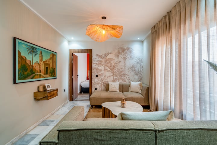 Lovely Apartment In The Center Of Marrakesh. Pool - Marrakech