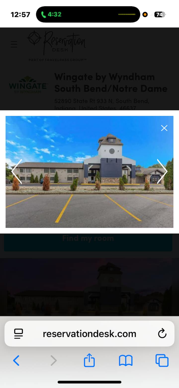 Condo Hotel Room For Rent - South Bend, IN