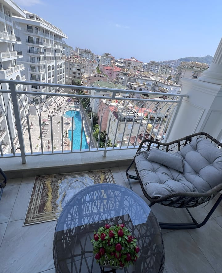 Тихая гавань 1+1 в шикарном комплексе 5* - Alanya