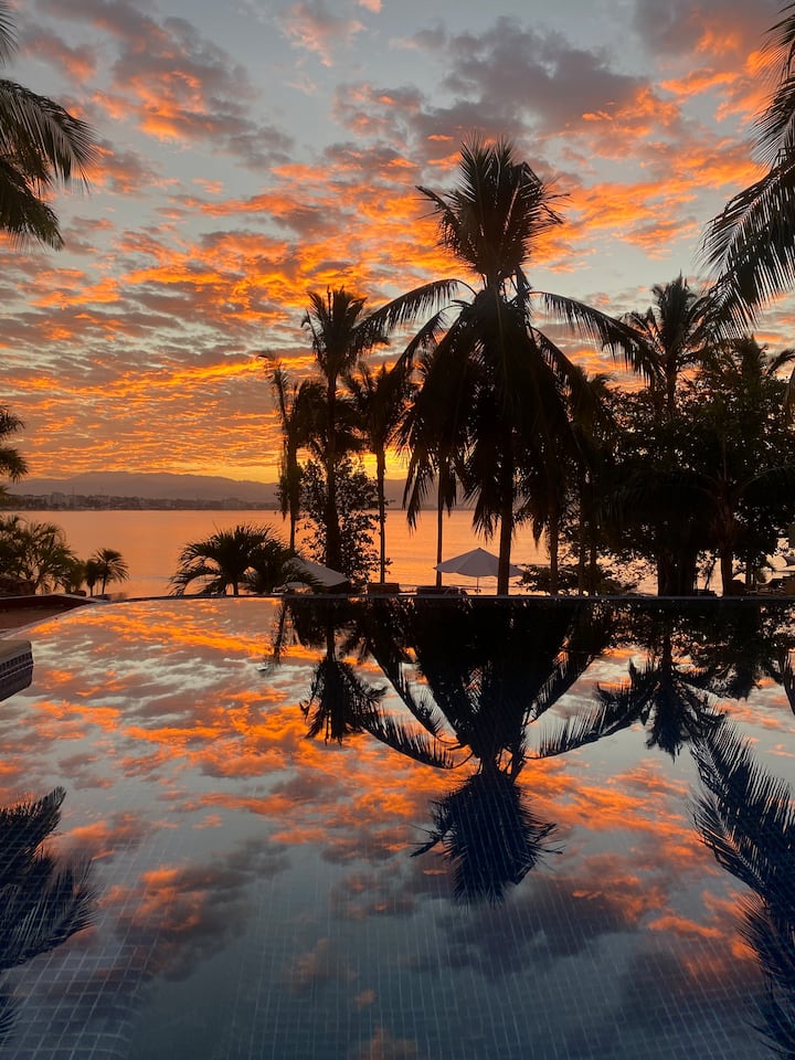 Alberca Privada Con Calefacción, Frente Al Mar. - Bucerías