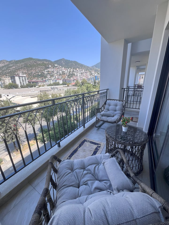 Новая и свежая 1+1 рядом с фермерским рынком - Alanya