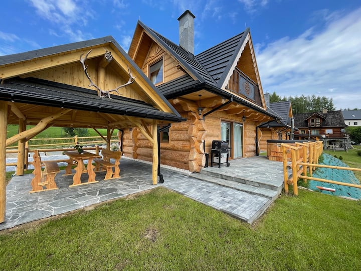 Góralskie Chaty Domek Z Jacuzzi 322e - Szczawnica