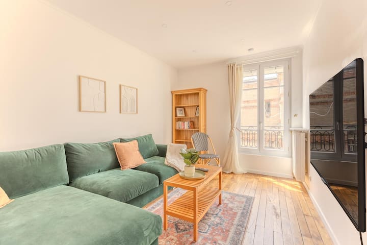 Appartement Familial Métro 14 - 20 Min Paris - Porte de Paris, Saint-Denis