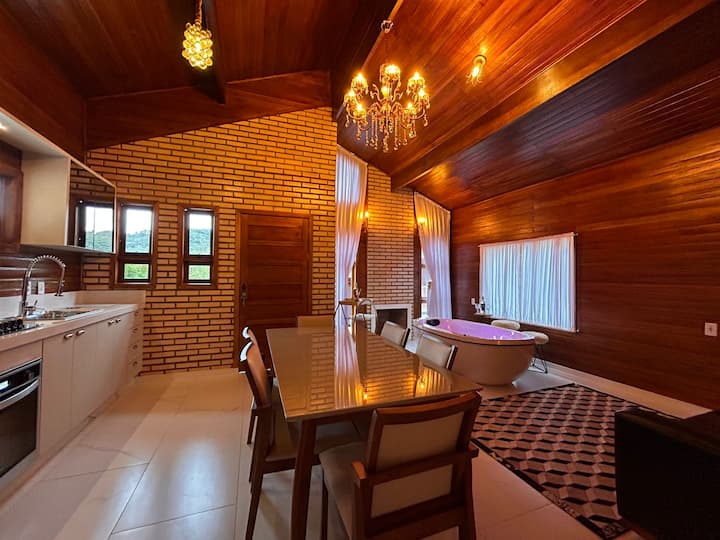 Casa Do Lago Piscinas Aquecidas, Jacuzzi E Lareira - Santo Amaro da Imperatriz