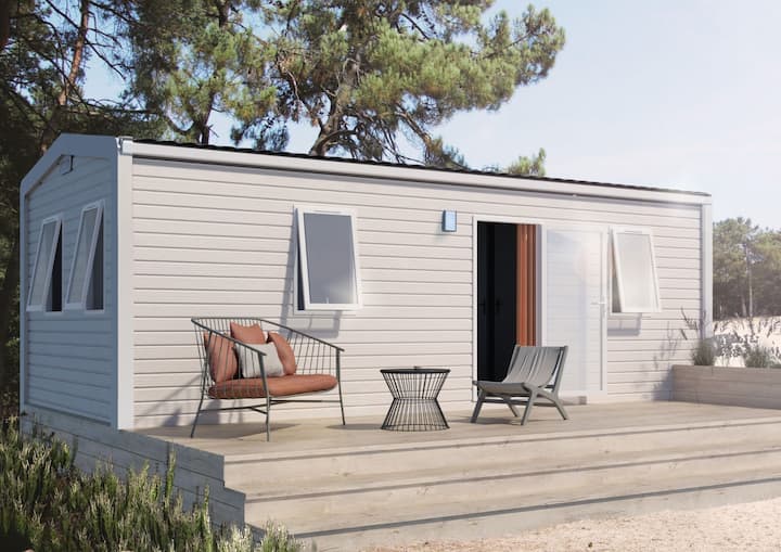 Mobil Home 3 Pièces 4/6 Personnes Climatisé + Tv - Valras-Plage