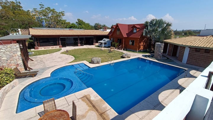 Increíble Finca Con Gran Alberca Y Fogata - Mexico