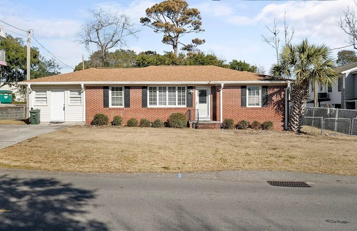 Lovely 2king Huge Private Yard/firepit/bbq/seaview - Myrtle Beach, SC