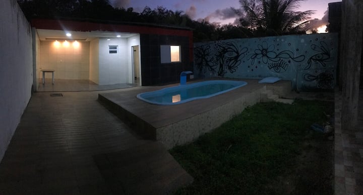 Casa Espaçosa Com Piscina Na Barra Dos Coqueiros - Aracaju