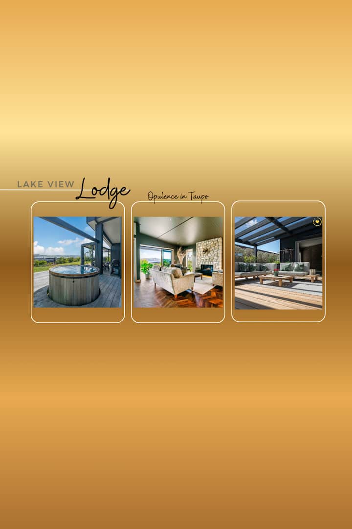 Lake View Lodge - 8 Minute Walk To Lake - Taupo