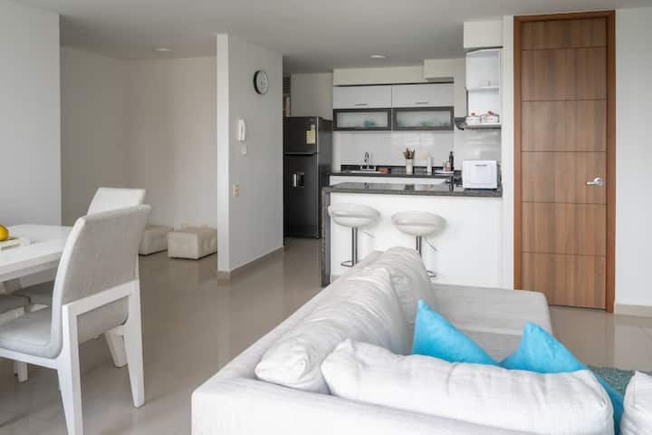 Apartamento Familiar · Piscina · 3 Habitaciones - Barranquilla