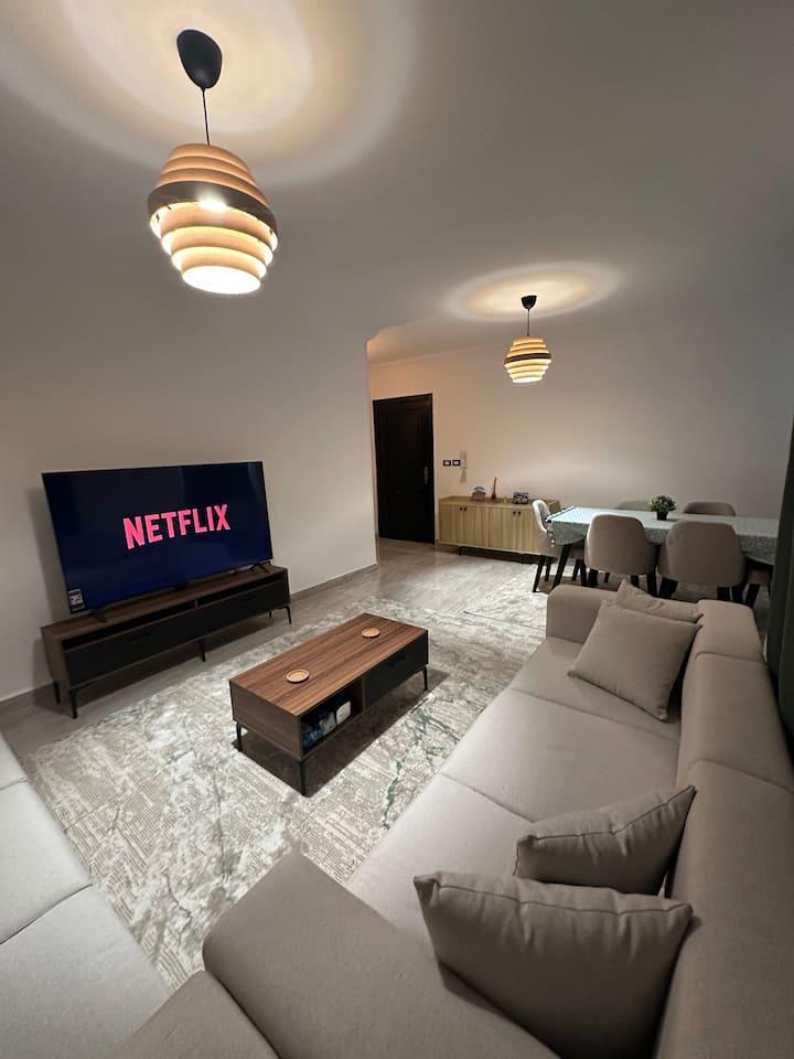 Chill Vibes 2-br Apartment In Janna, New Cairo - Égypte