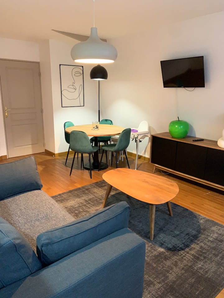 Deauville,vue Port,appartement2chambres,5pers,wifi - Plage de Deauville