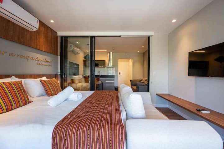 Apto Com Jacuzzi Privativa - Hotel Wanderlust - Campos do Jordão